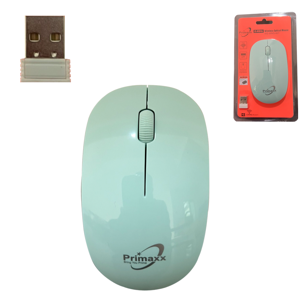 Primaxx 2.4 Wireless Optical Mouse รุ่น WS-WMS-601 เมาส์ไร้สาย | Lazada ...