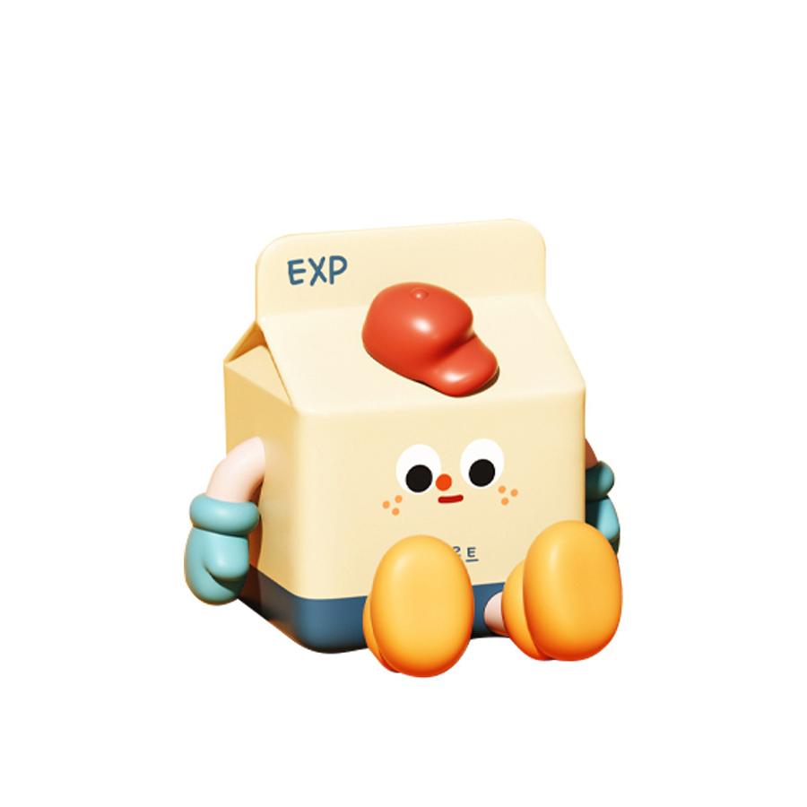 Milk Box Night Light โคมไฟกล่องนมซิลิโคน กล่องนม เซ็นเซอร์ระบบสัมผัส ...