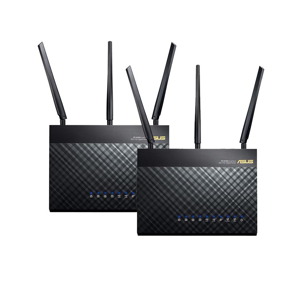 ASUS WIRELESS LAN ASUS ROUNTER AC1900U ( RT-AC68U(2-PK)) - Sell ...