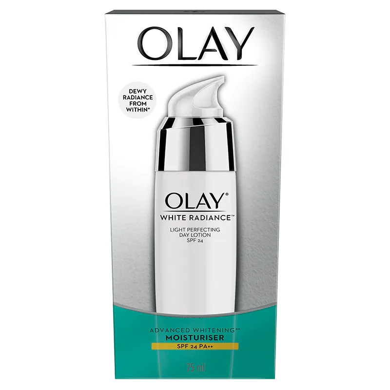 *SALE* Olay โอเลย์ ไวท์ เรเดียนซ์ไลท์ เพอร์เฟคติ้ง เดย์โลชั่นSPF24 75 ...