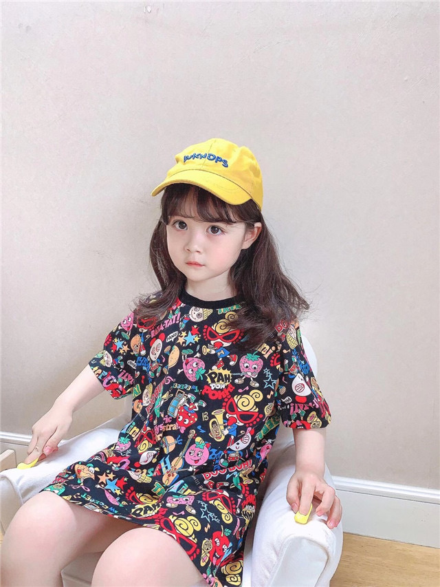 Babyonline(Y153)B3 เสื้อยืดเด็กคอกลมแขนสั้นลายการ์ตูนผ้าฝ้าย นิ่ม เด้ง ใส่สบาย ระบายอากาศ - BABY ...