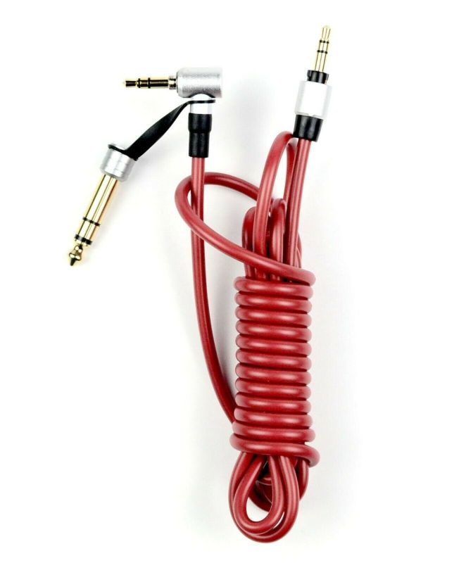 Spring Stereo Audio Cable Cord Replacement for Dr Dre Solo Pro Mixr ...