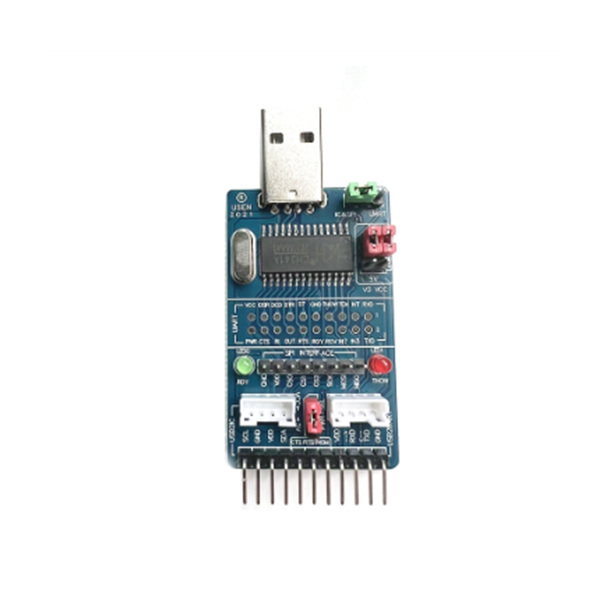 CH341A USB To I2C / IIC / SPI / UART / TTL / ISP Adapter EPP /MEM ...