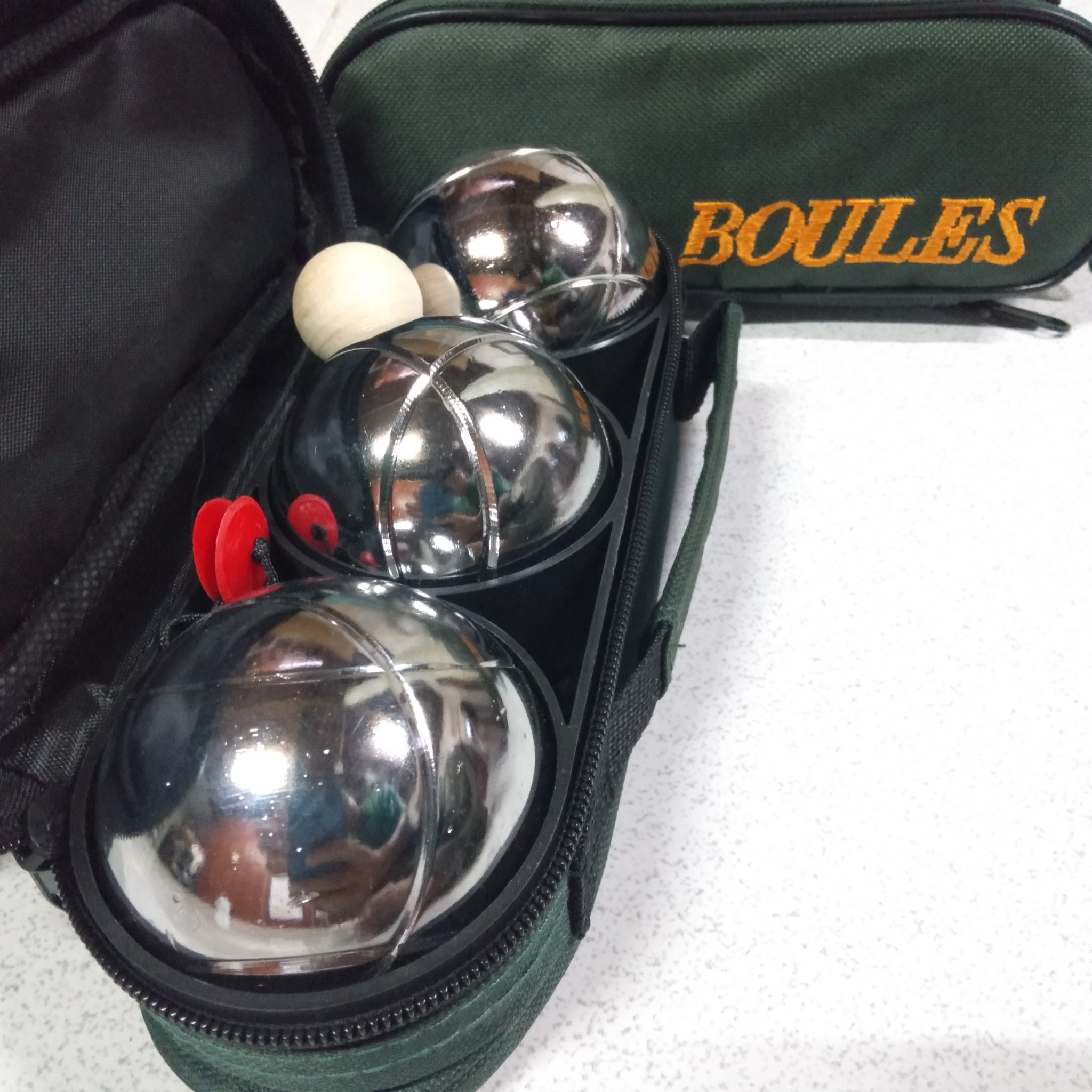 ลูกเปตอง3ลูก เปตอง Boules แท้ ส่งด่วน ใน 1 วัน - kaidee nipa shop ...
