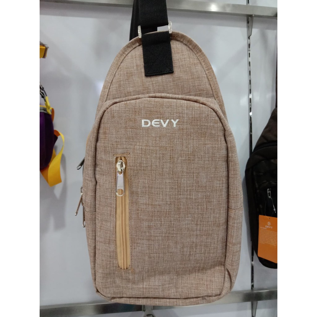 PAE กระเป๋าสะพายข้าง DEVY สีน้ำตาลเป้สะพายข้างชายกระเป๋าสะพายข้างชาย ...