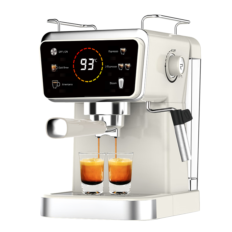 Lahom เครื่องชงกาแฟ เครื่องชงกาแฟสด ปรับความเข้มข้น เครื่องชงกาแฟแบบโค ...