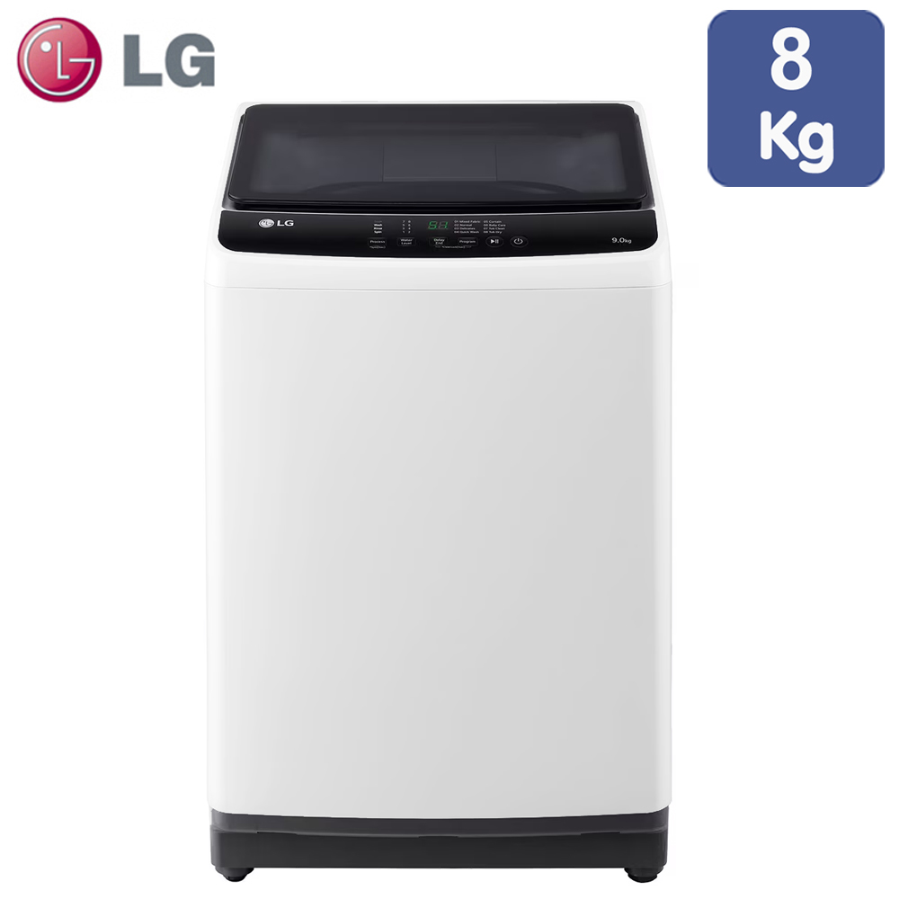LG เครื่องซักผ้าฝาบน ขนาด 8 KG. รุ่น T2108NT1W สีขาว - Dpoint Premiere ...