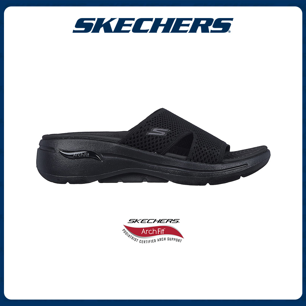 จัดส่งฟรีฟรี สเก็ตเชอร์ส รองเท้าแตะผู้หญิง Women On-The-GO Arch Fit ...