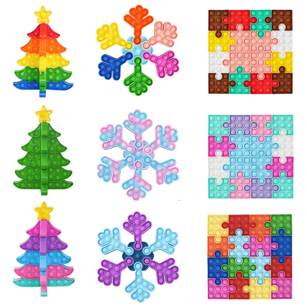 ☂ Christmas ป๊อบอิท Pop It ป๊อปอิท ป๊อบอิด ที่กด (พร้อมส่ง)ของเล่นเด็ก ...