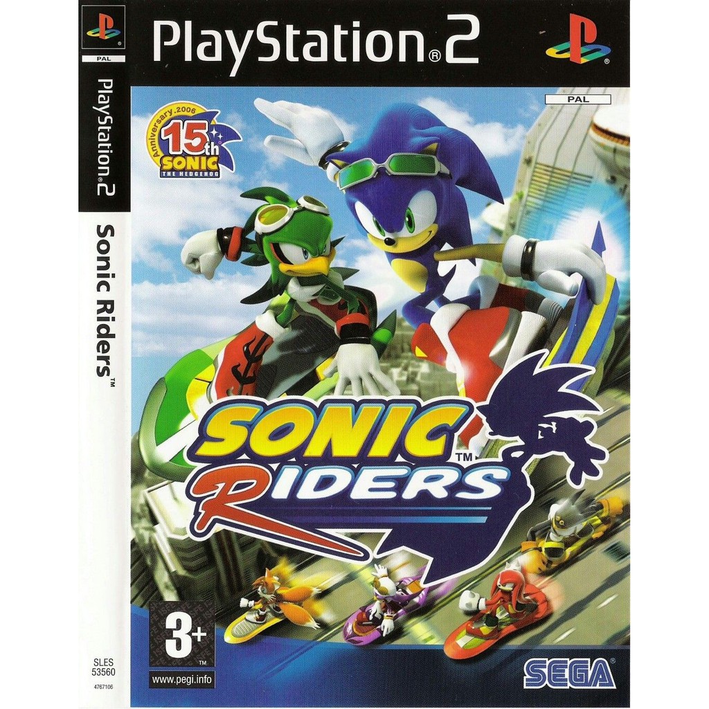แผ่นเกมส์ SONIC RIDERS PS2 Playstation2 คุณภาพสูง ราคาถูก | Lazada.co.th