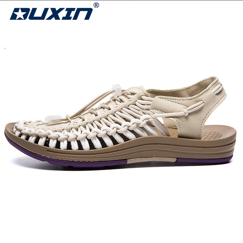 DUXIN จัดส่งที่รวดเร็ว1-3วันมาถึง 2024ย้อนยุครองเท้าผู้ชายรองเท้าแตะ ...