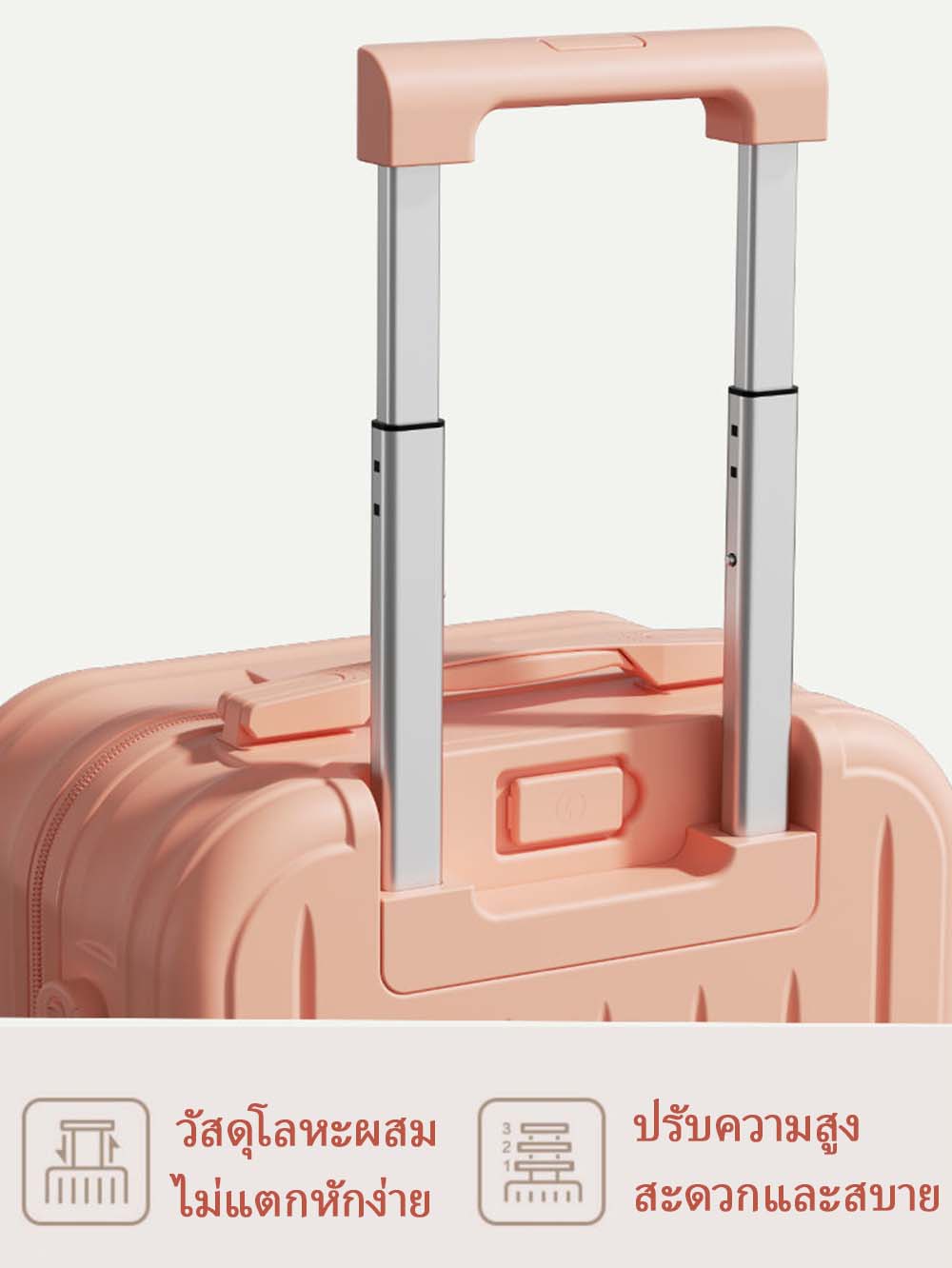 ZT luggage 20-24 inch fashion stripe luggage large capacity travel bag ...