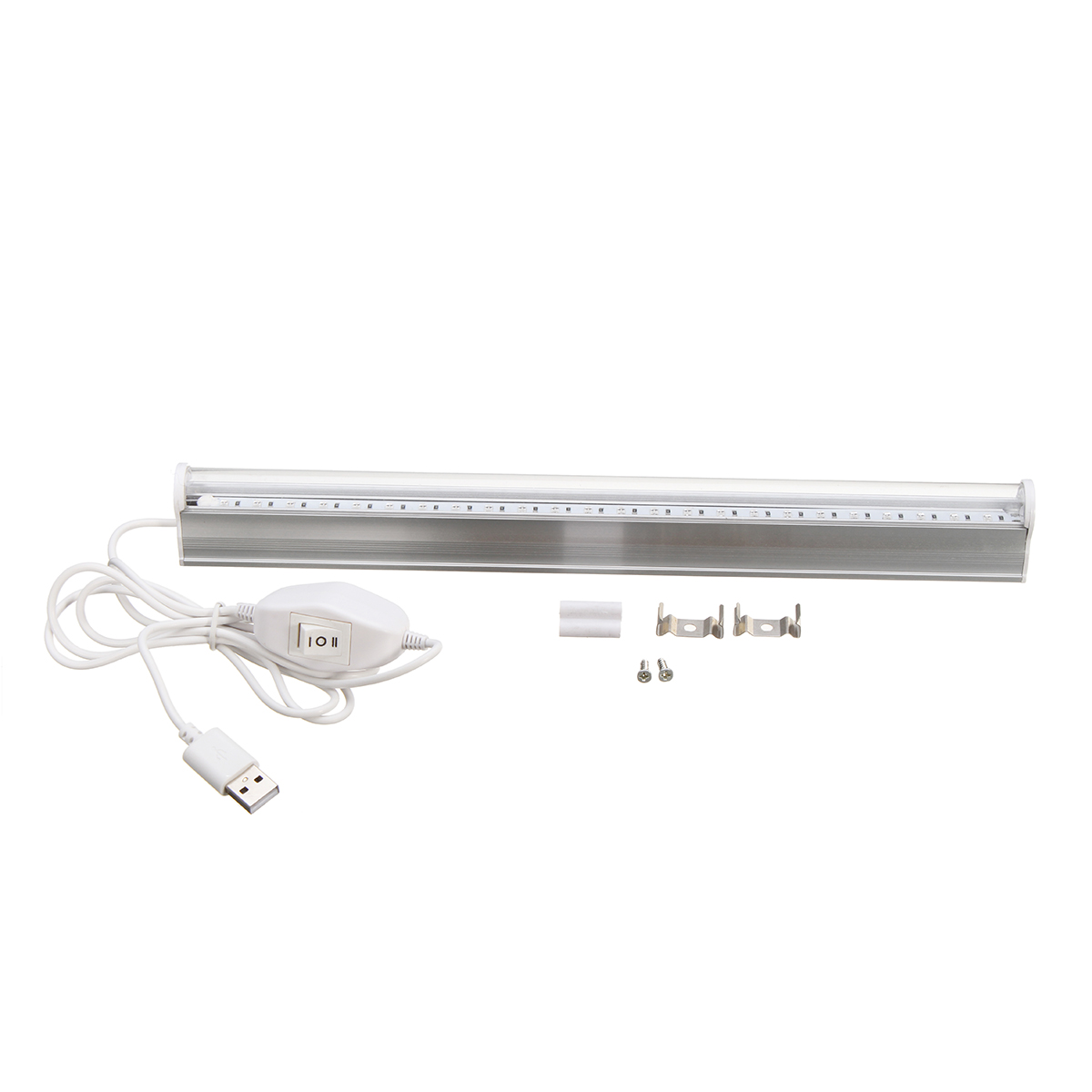 6W 30CM USB Portable UV LED Black Light Tube UVA Violet Fluorescence ...