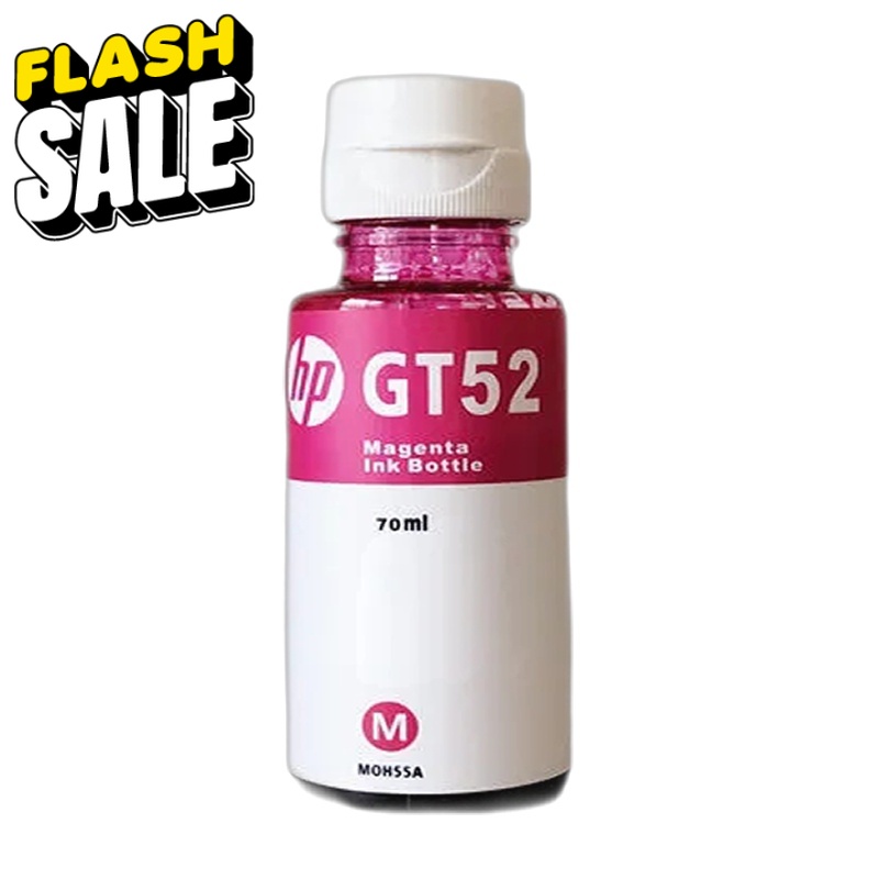 หมึกเติมแท้ HP GT53 XL GT53 , GT52 Set 4 สี 4 ขวด (มีกล่อง) For Hp ...