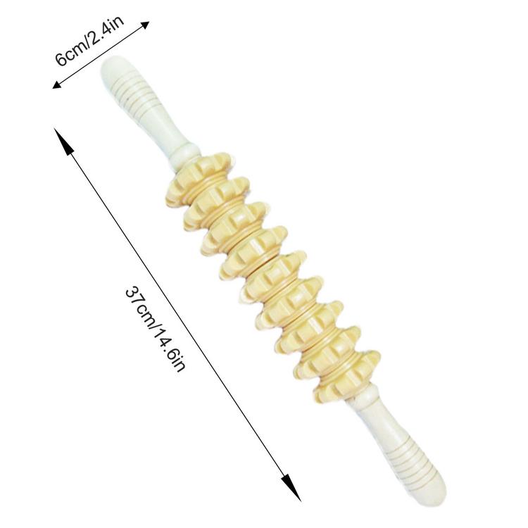 Wood Massager Handheld Roller Wood Sturdy Massager Handheld Roller Body ...