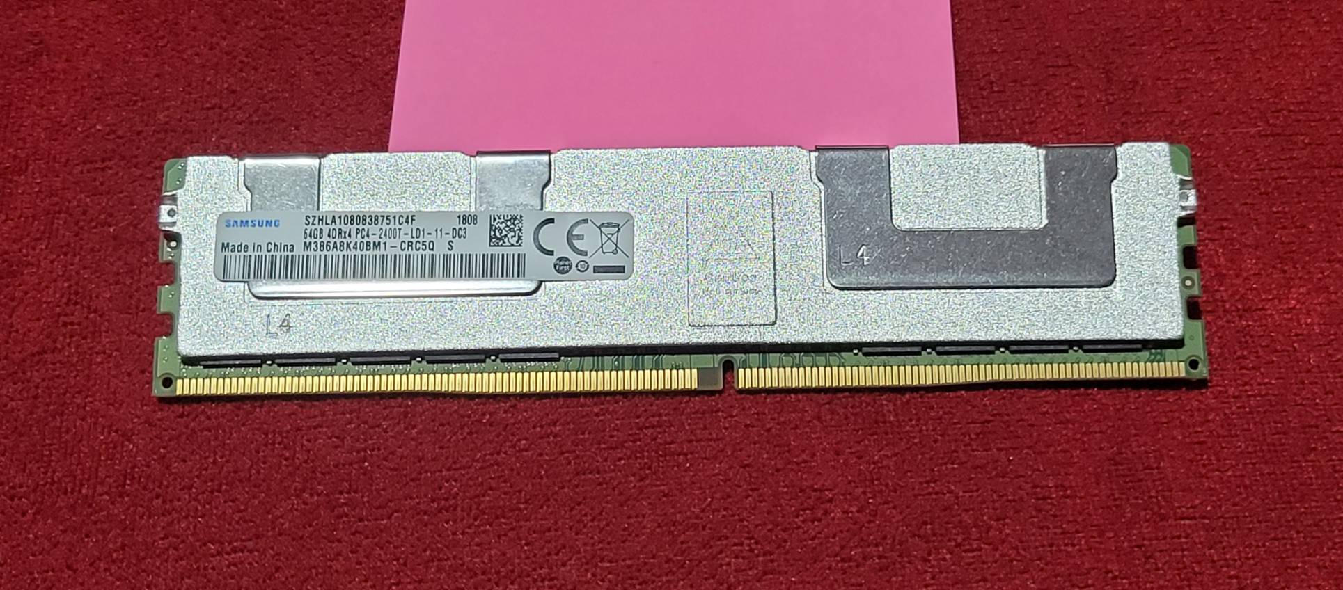 ECC RAM Samsung 64GB 4DRx4 PC4-2400T - TnT Com Service - ThaiPick