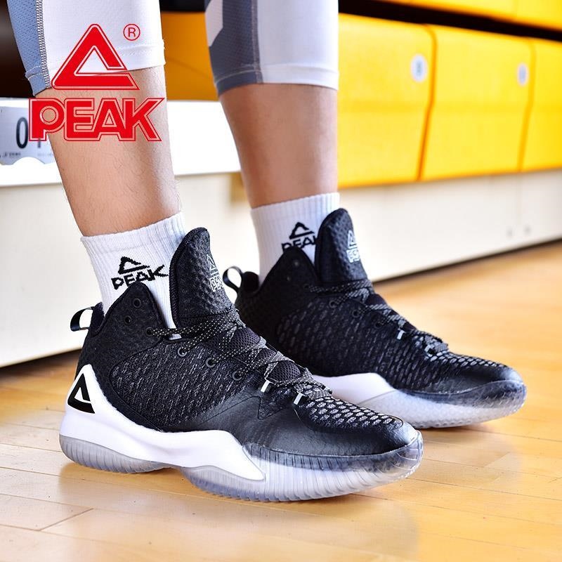 Peak basketball shoes men fall new low help combat boots light net ...