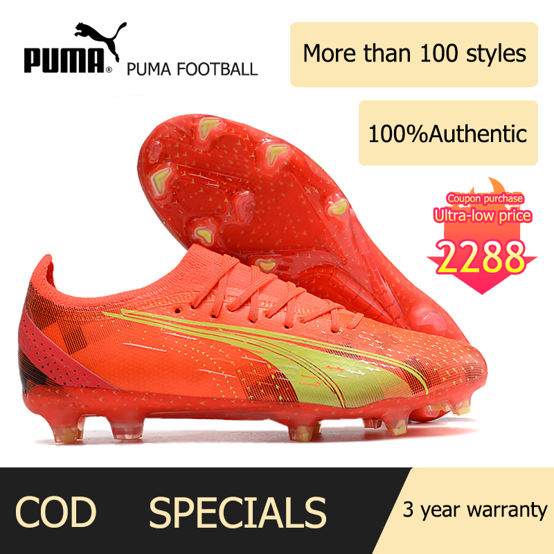 SAVE 65Puma Football Shoes-Puma Ultra Ultimate FG-red-รองเท้าสตั๊ด ...