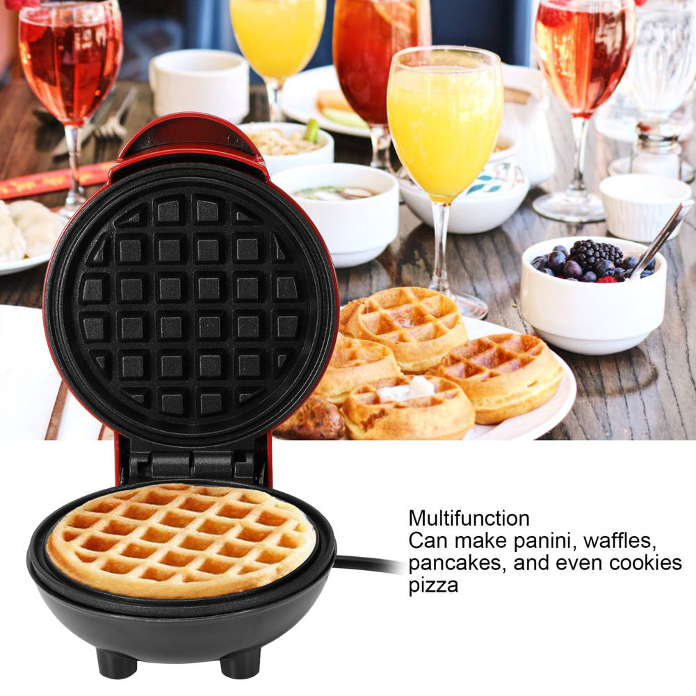 (99 Stock Ready)Mini Electric Waffles Maker Egg Cake Oven Breakfast ...