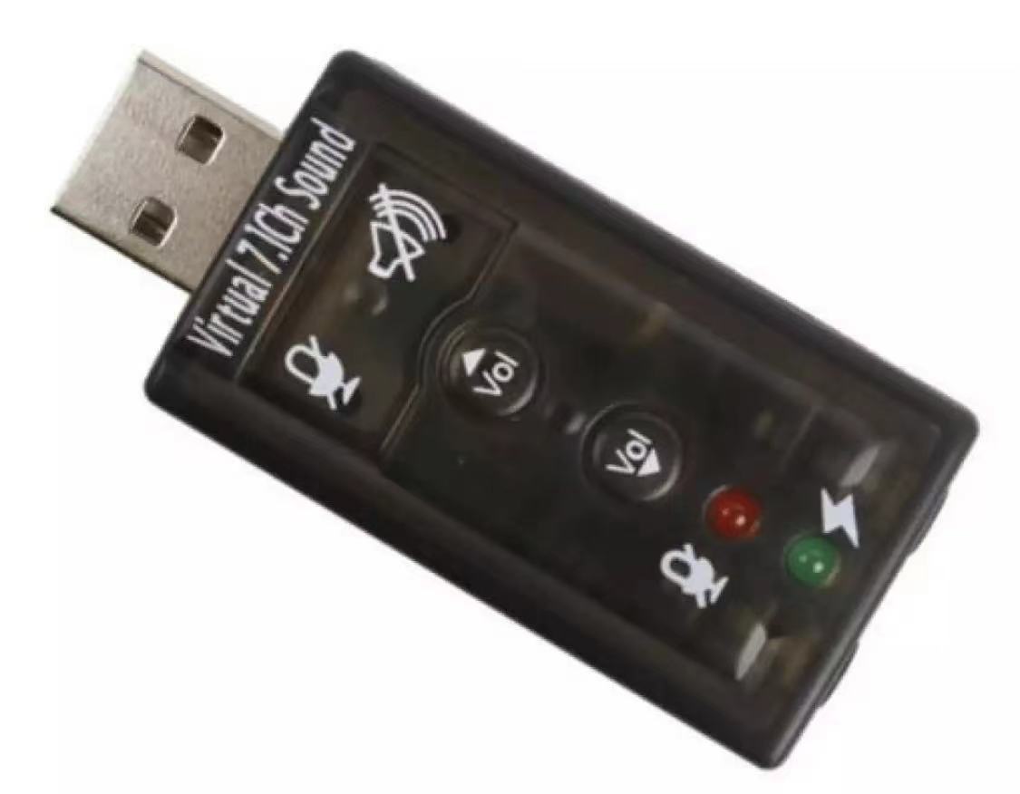 USB 2.0 3D Virtual 12Mbps External 7.1 Channel Audio Sound Card Adapter - ZGM SHOP - ThaiPick
