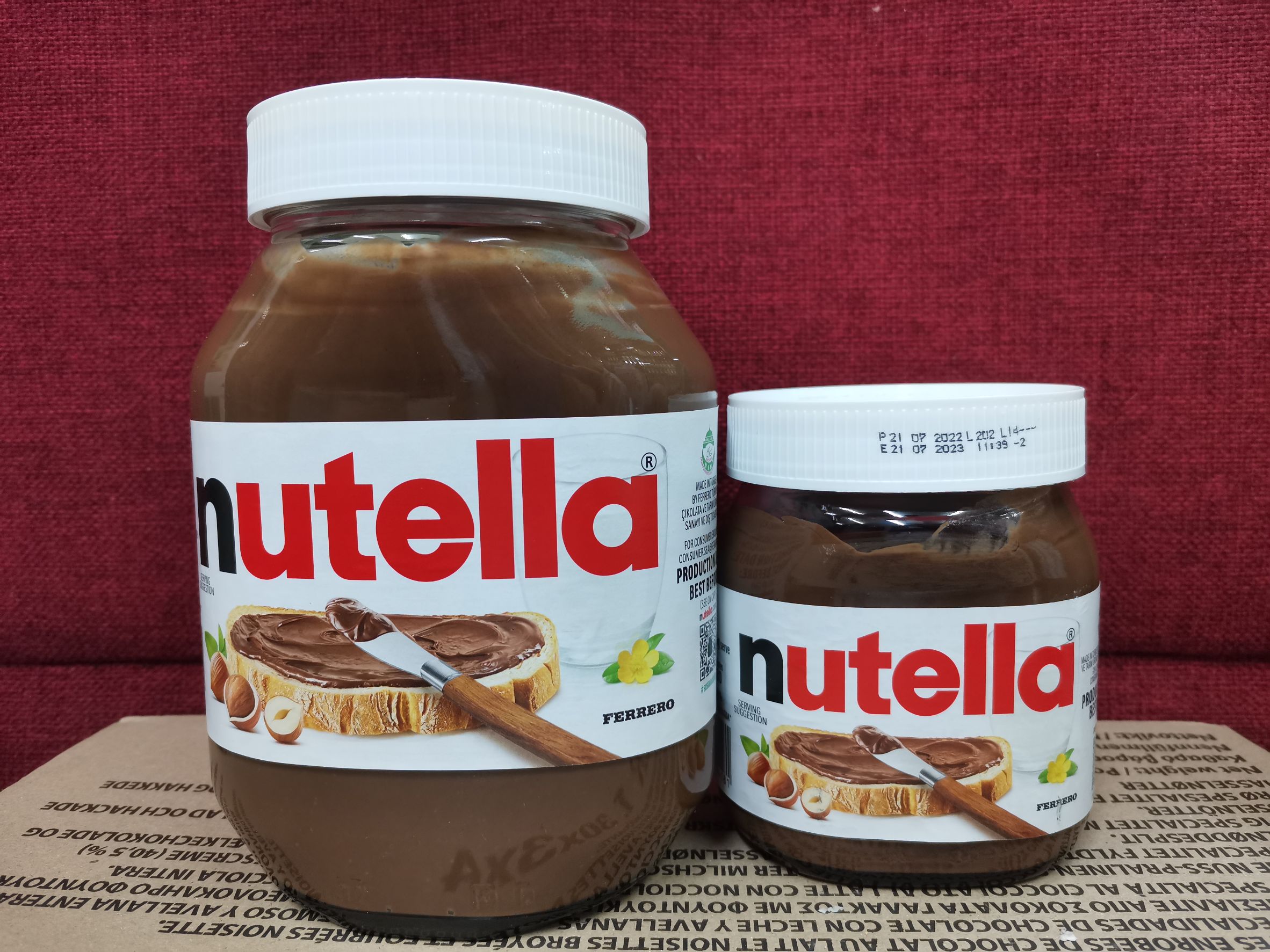 Nutella แยมนูเทลล่า แยมทาขนมปัง แยมช็อกโกแลต ขนาด 900 กรัม - Muay Snack ...
