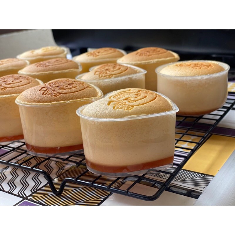 การอบเค้กvLiW13 ถ้วยพุดดิ้ง อบได้ ทรง หัวใจPP 130MLพร้อมฝา - Baking House - ThaiPick