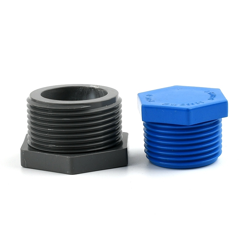 2 6pcs/lot 1/2 quot;-2 quot; Inch Male Thread PVC Pipe Plug Micro ...