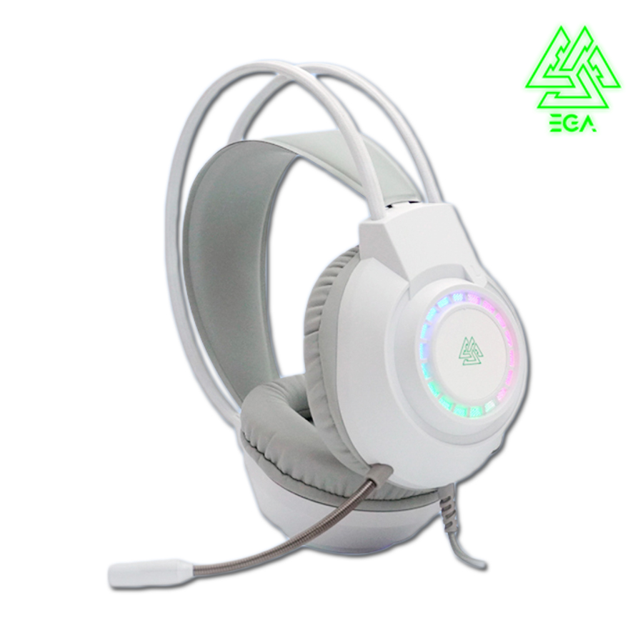 หูฟังสำหรับเล่นเกมส์ EGA Gaming Headset Jack 3.5mm2 Usb Led รุ่น H106 ...