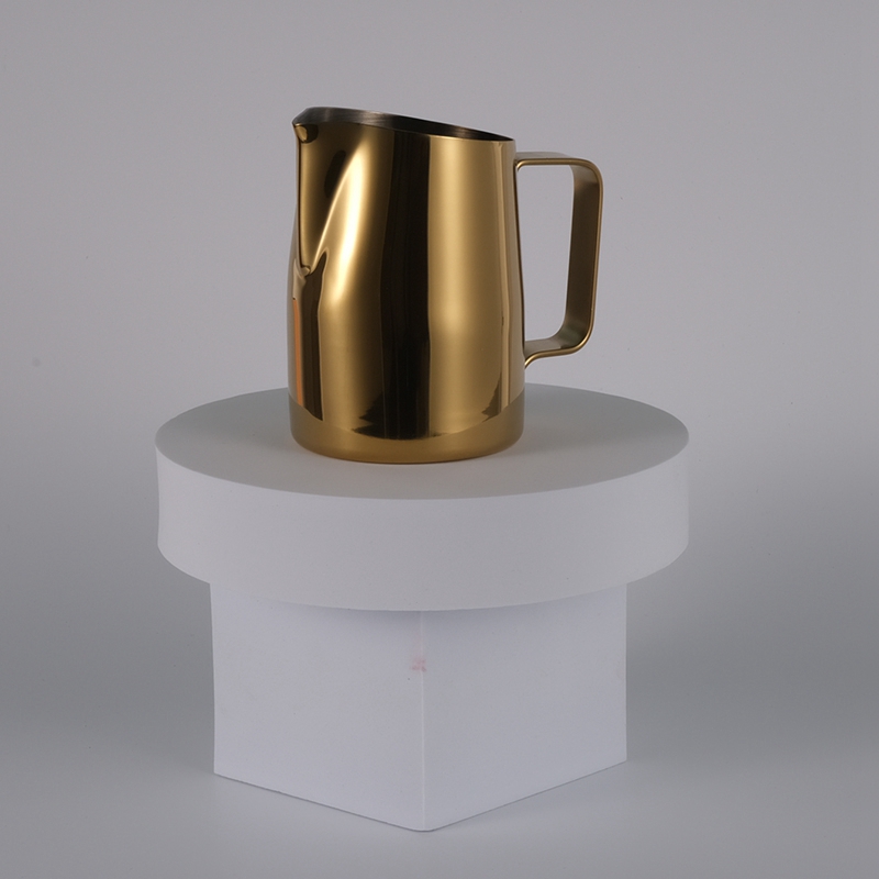 Coffee Pitcher 450ML Stainless Steel Milk Frothing Jug Mugs Espresso ...