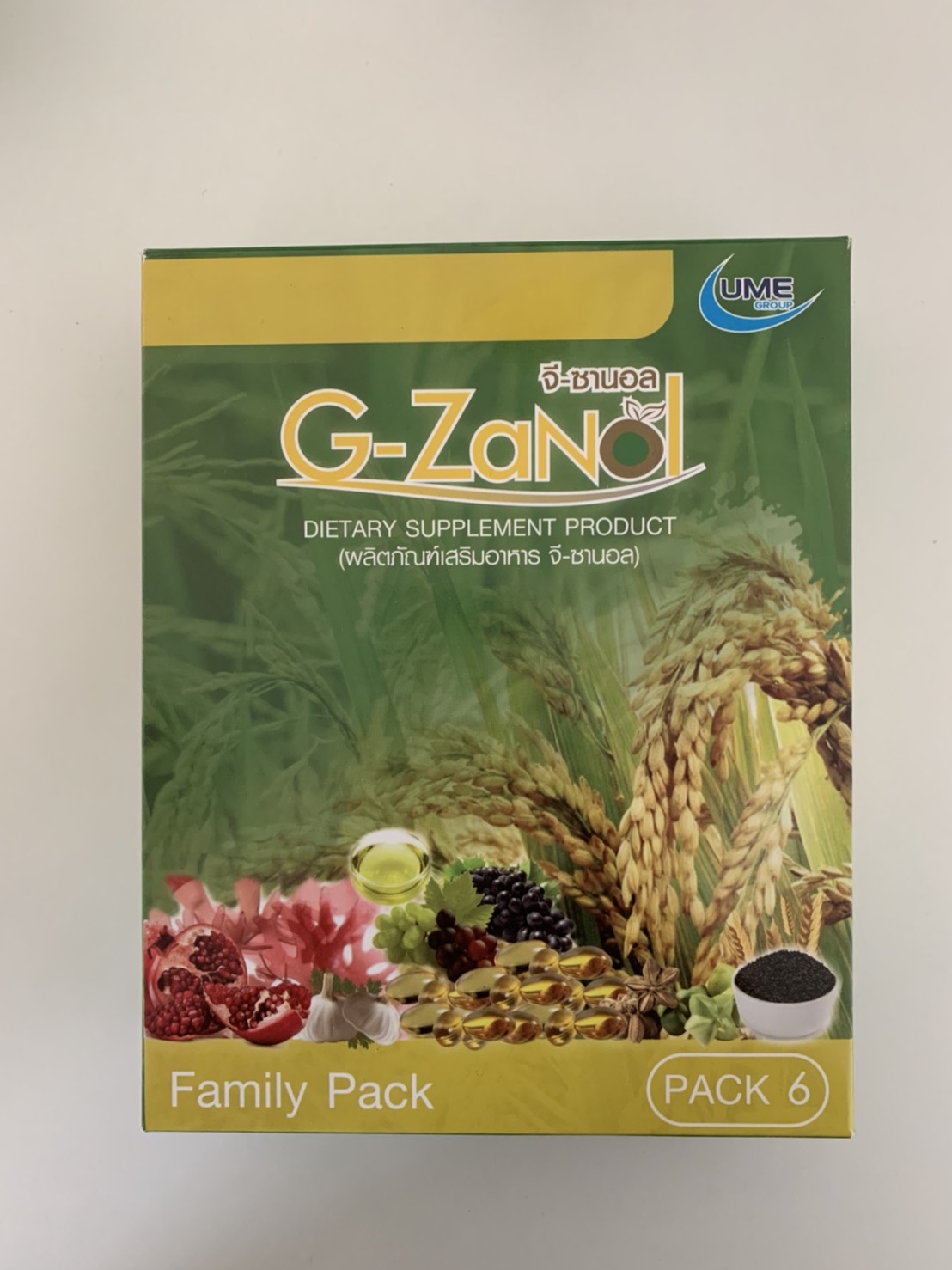 10 เซียน G-Zanol (จี-ซานอล) (1 กล่อง 6 ขวด) - crown98 - ThaiPick