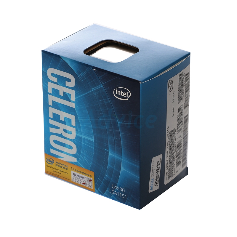 CPU CELERON G4930 LGA 1151V2 (ORIGINAL) อุปกรณ์สำหรับไอที - FOTIS ...