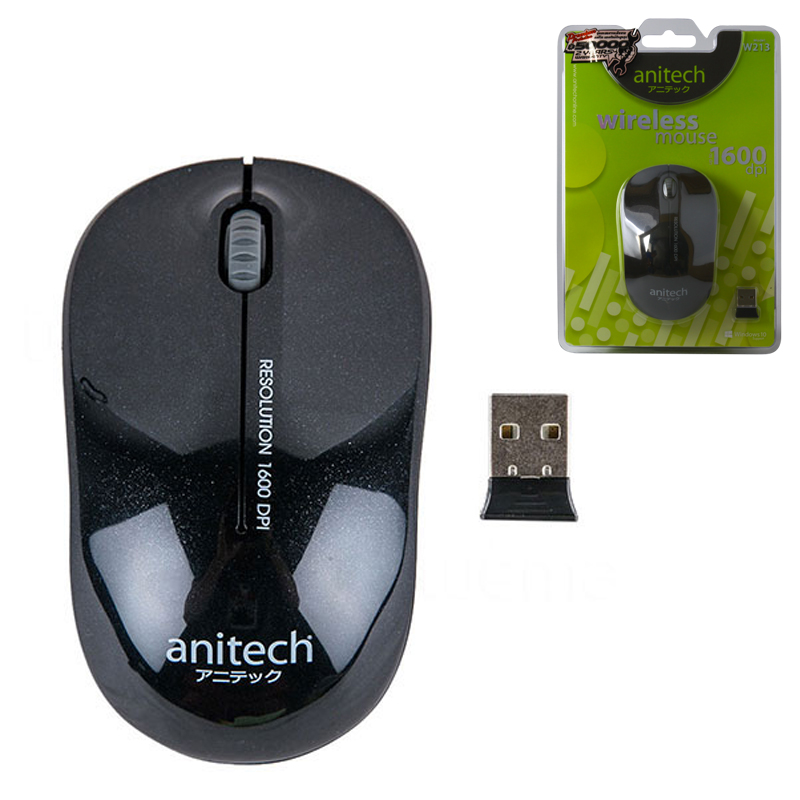 Anitech W213 WIRELESS MOUSE เมาส์ไร้สาย - spec to you - ThaiPick
