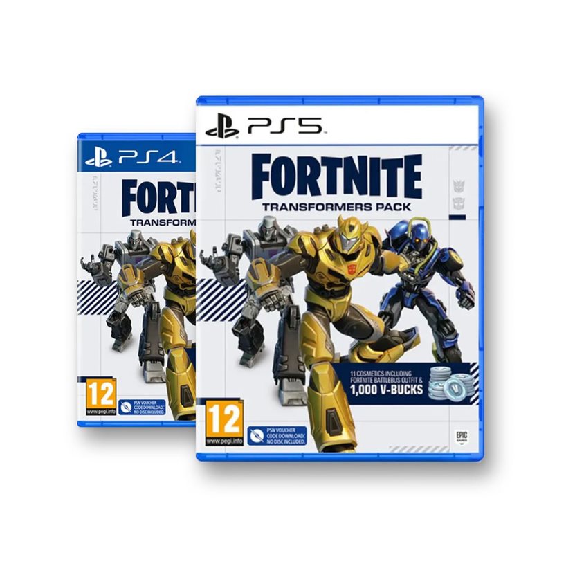 PRE-ORDER PS4 PS5 FORTNITE TRANSFORMERS PACK (CODE IN A BOX) (เกม ...
