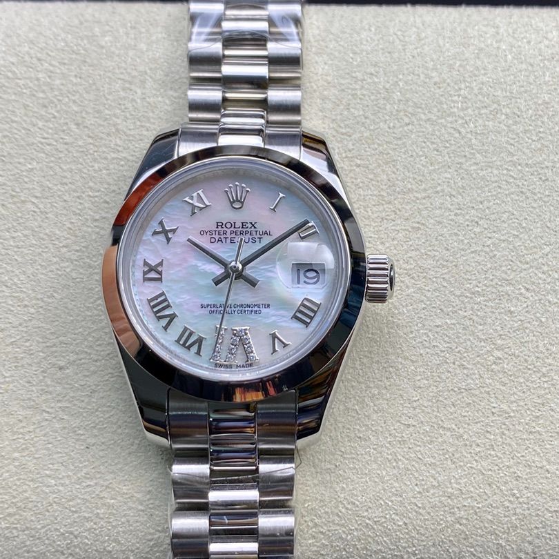 (ของแท้ 100) Rolex ˉ ผู้หญิงบันทึกประเภทชุด 100m กันน้ำสุภาพสตรี ...