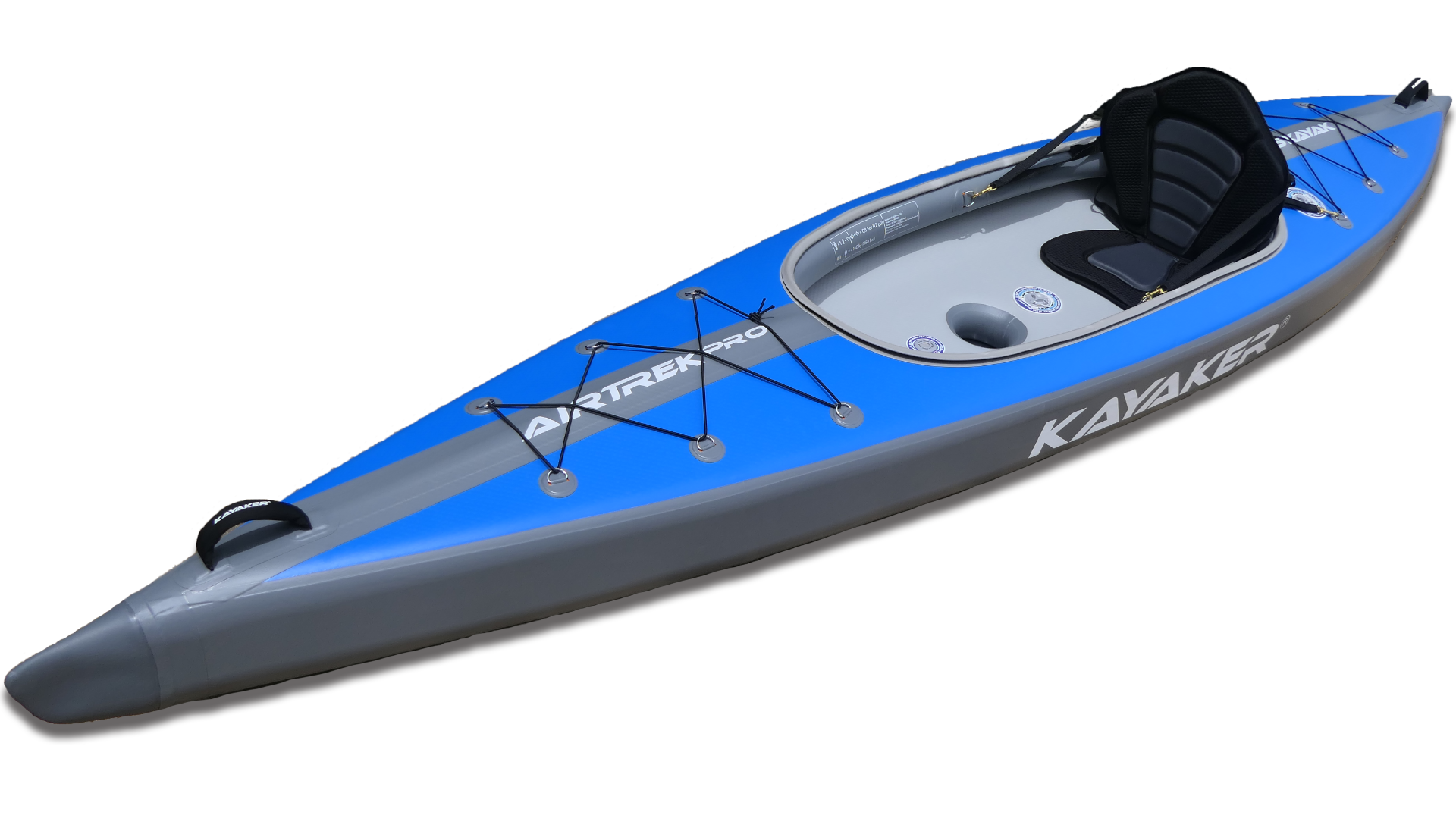 AIRTREK PRO 400 Ulite DSKayak Drop-Stitch Inflatable Air Kayak Boat ...