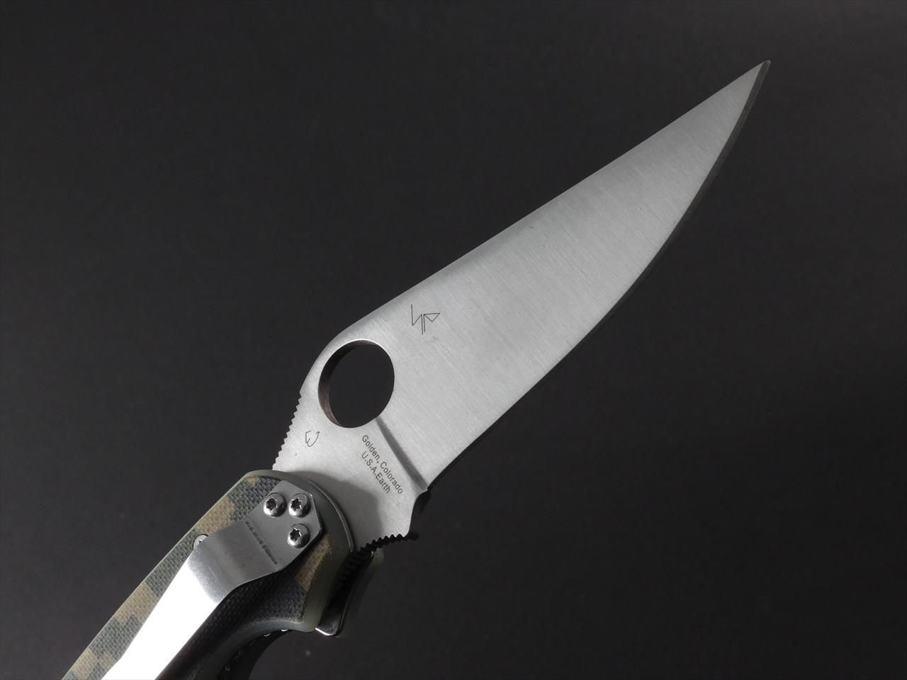 SPYDERCO FA35-CM มีดเดินป่า มีดคม คุณภาพดี CPM-S30Vสแตนเลส ด้ามG10 - SMITH OUTDOORS - ThaiPick