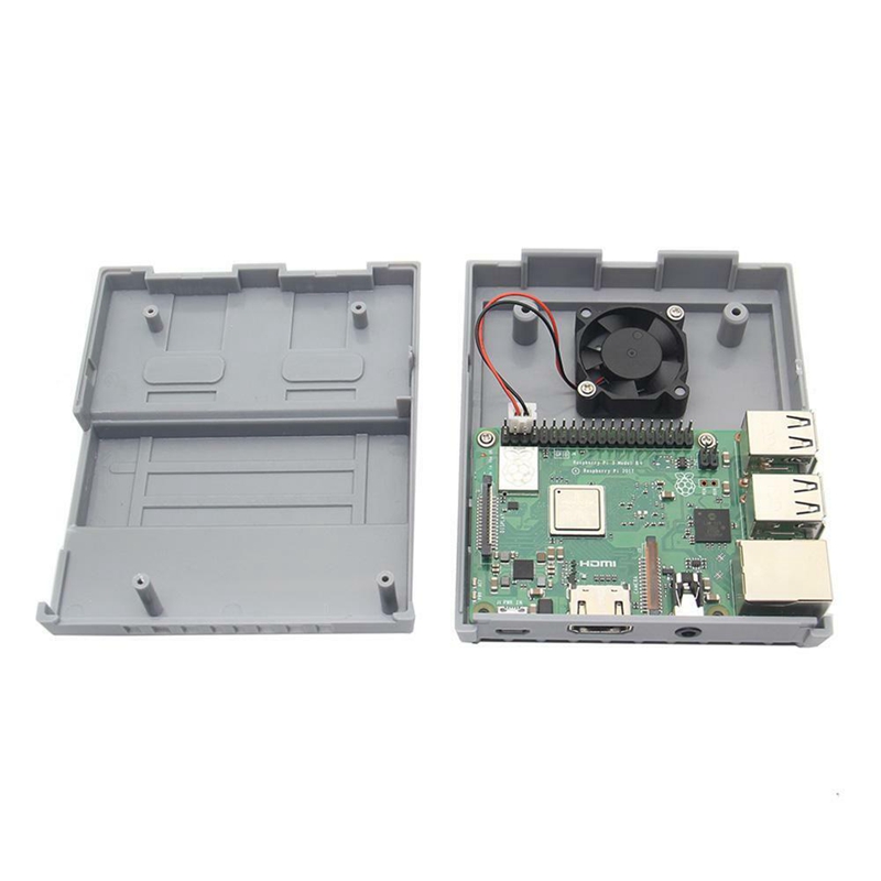 Snespi Nespi Enclosure Case Cover Box for Raspberry Pi 3 Model B+/3B/2B ...