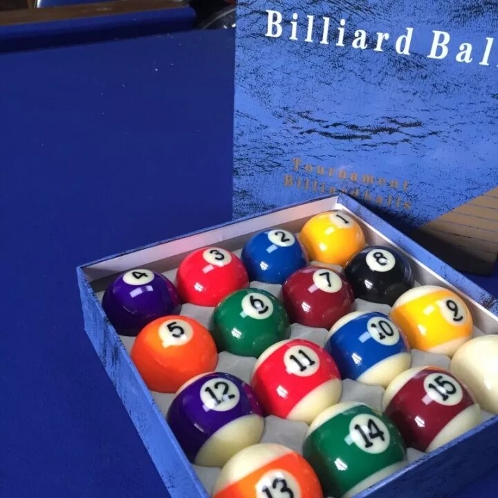 ส่งจากกรุงเทพฯ 16Pcs ลูกสนุกเกอร์ Pool Table Practice Ball Billiards ...
