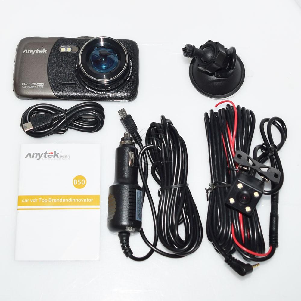 Anytek B50+Behind Camera (B50H) กล้องติดรถยนต์พร้อมกล้องหลัง Full HD ...