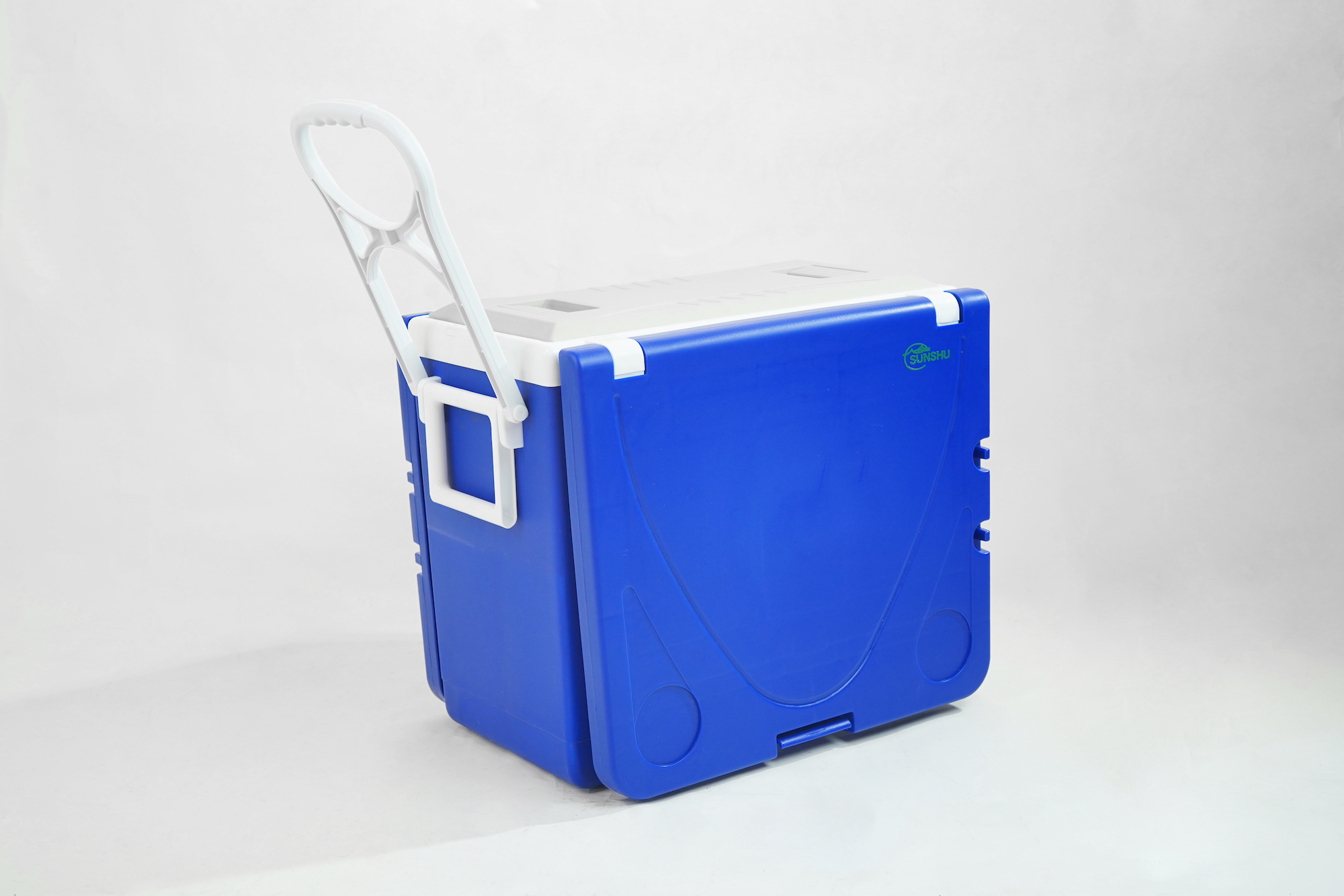 SUNSHU กระติกน้ําแข็ง กระติกเก็บความเย็น มาพร้อมกับชุดโต๊ะปิคนิค กางออกเป็นโต๊ะได้ มาพร้อม ...