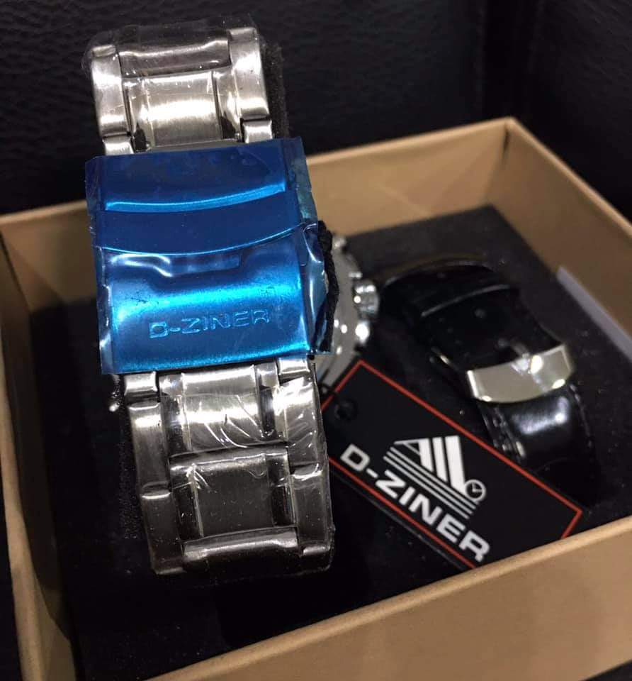 D-ZINER รุ่น DZ-8258 นาฬิกา ของใหม่แท้ 100% รับประกัน 6 เดือน * แถมฟรี ...
