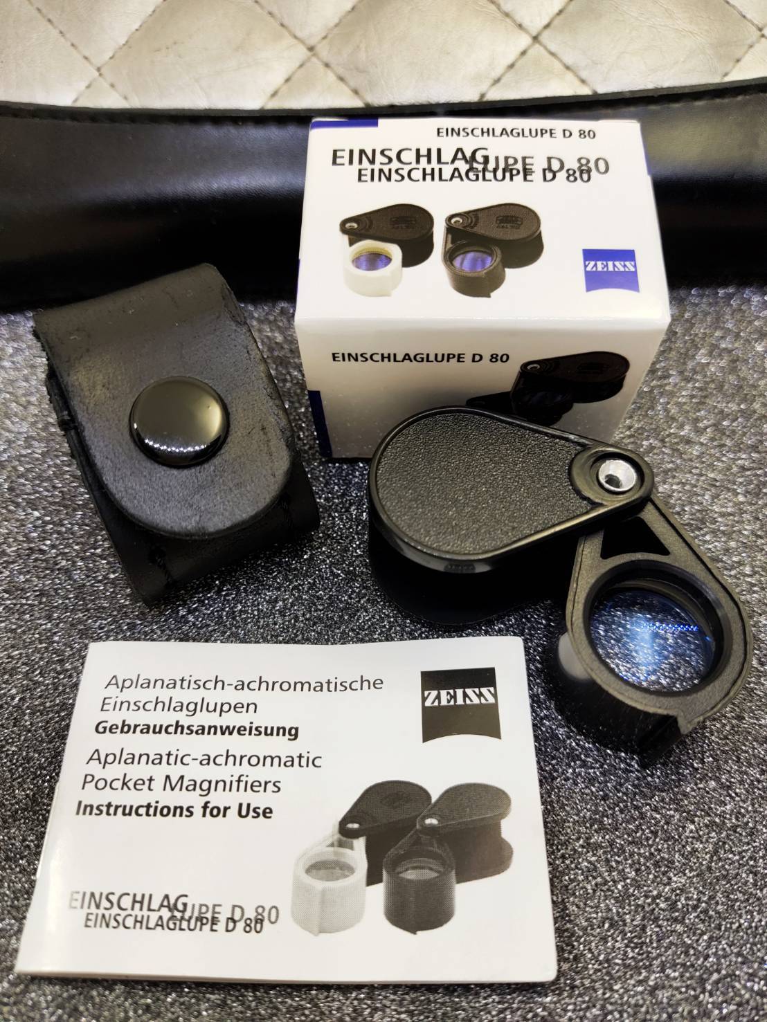 Zeiss winkel D80 Triplet Lens Made In bararus สีดำล้วน - กล้องส่องพระ ...