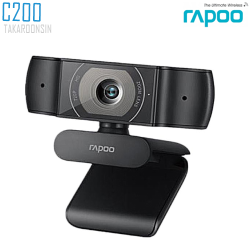 Rapoo รุ่น C260 Web Camera กล้องวีดีโอความละเอียด Full HD 1080P (QCAM ...