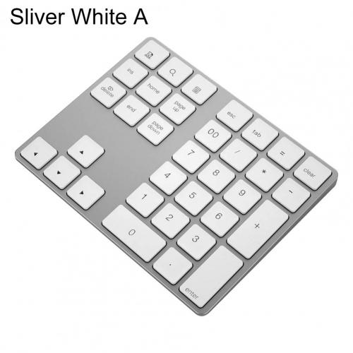 BT308 34 Keys Number Keyboard Pad Bluetooth-compatible3.0 Number Keypad ...