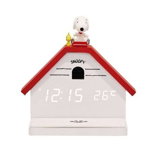 ( พร้อมส่ง ) Peanuts Snoopy Desk Clock Wireless Charger แท่นชาร์จไร้สาย ...