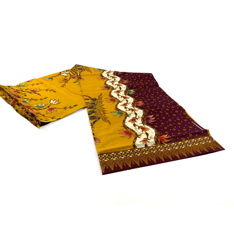 ผ้า ผ้าตัด ผ้าชิ้น ผ้านุ่ง ผ้านุ่งผุ้หญิง ผ้ายังไม่เย็บ ผ้าบาติก ผ้าลายดอกไม้ สวยๆ - koob - ThaiPick