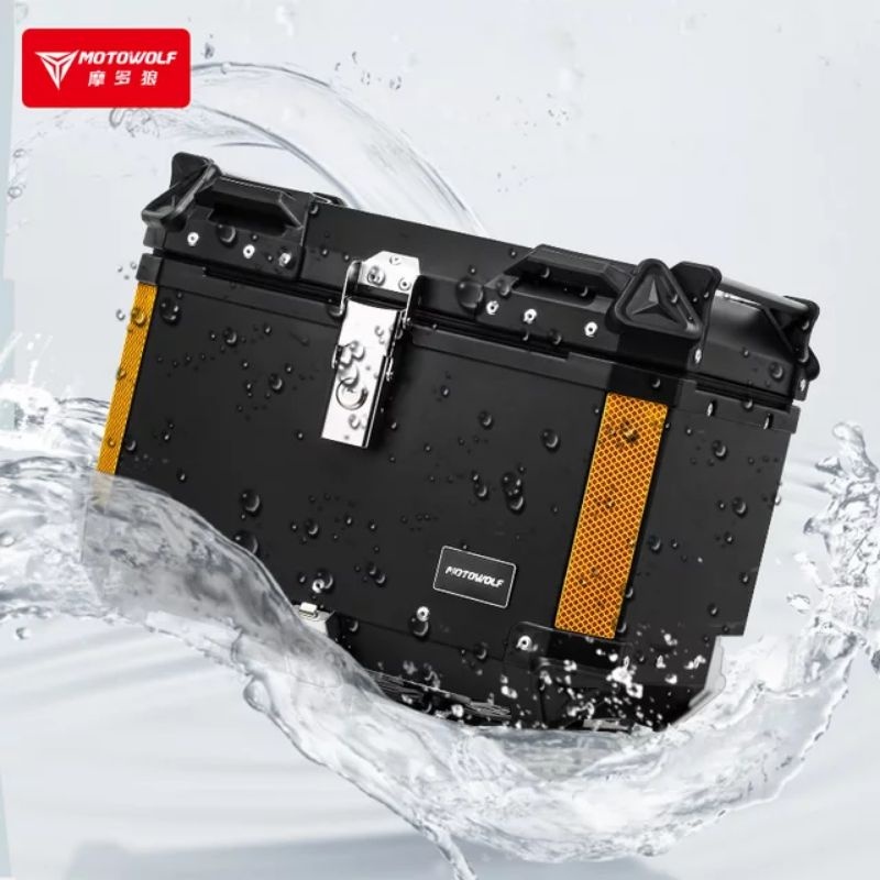 ลด 15 ทัก แชท L 0712 Alum Tail กล่องท้ายมอเตอร์ไซด์ กล่องอลูมิเนียม ...