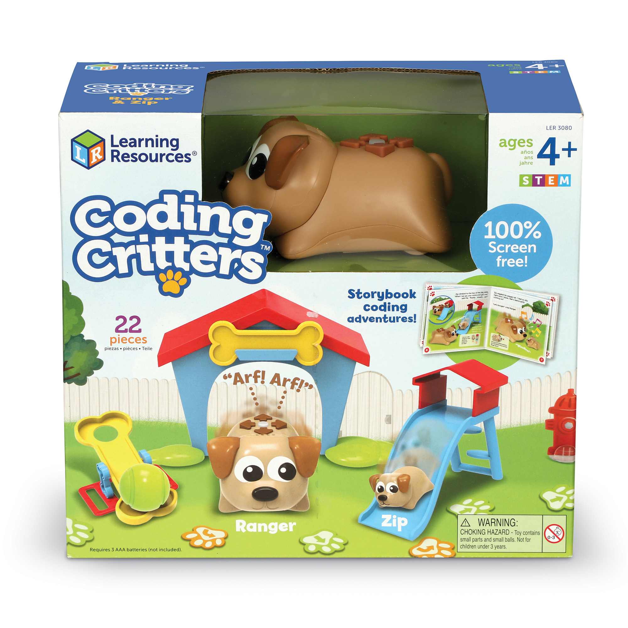 [4 ขวบ+] Coding Critter Ranger & Zip ของเล่นฝึกโค้ดดิ้ง ของเล่นเสริม ...
