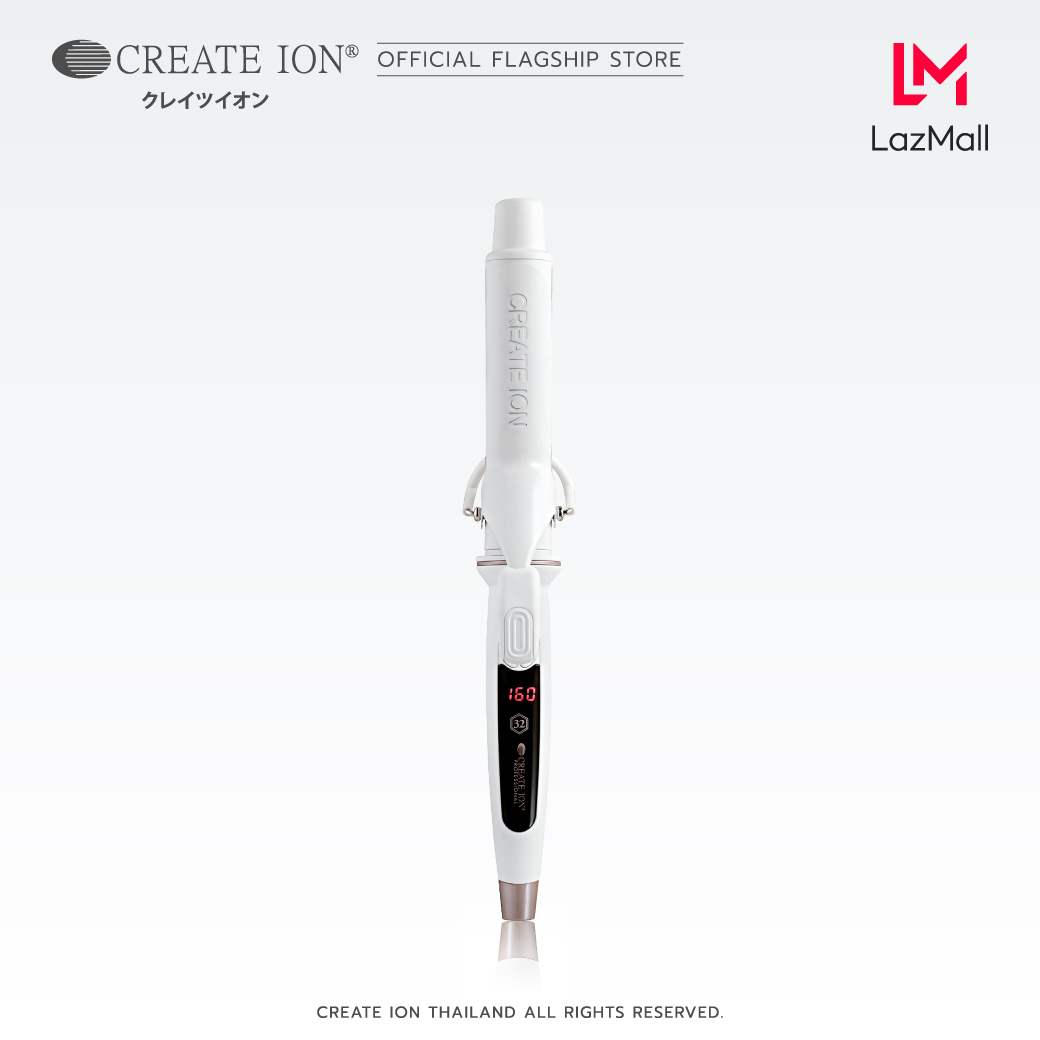CREATE ION - Curl Pro SR เครื่องม้วนผมไฟฟ้าแกนใหญ่ขนาด 38 มม - EVEANDBOY - ThaiPick