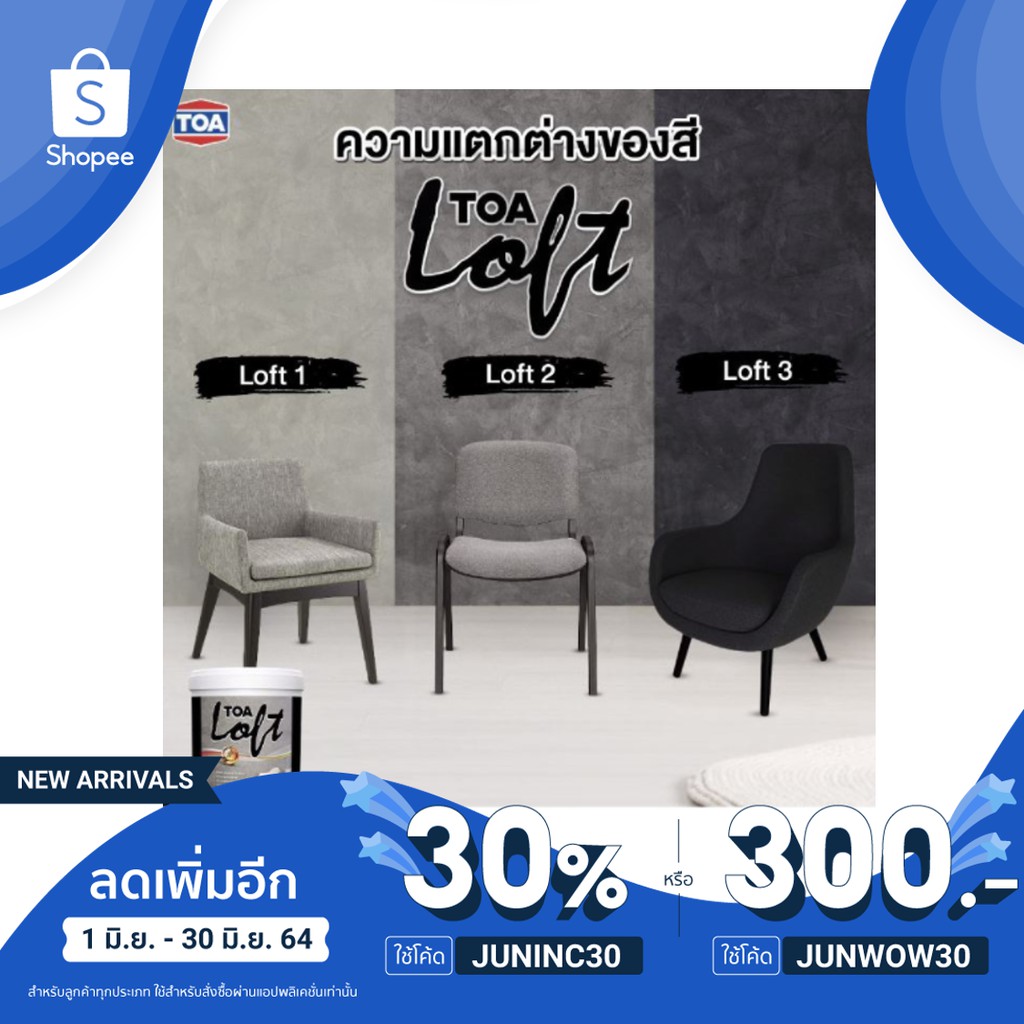 ( Promotion+++) คุ้มที่สุด TOA LOFT ชุด ทีโอเอ ลอฟท์ (10 กก.) ปูนฉาบขัดมันสำเร็จรูป สำหรับตกแต่ง ...